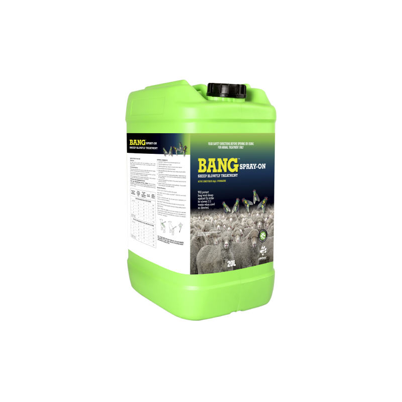 Buy ABBEY BANG Spray-On Blowfly Treatment for Sheep – Hills Farm Supplies