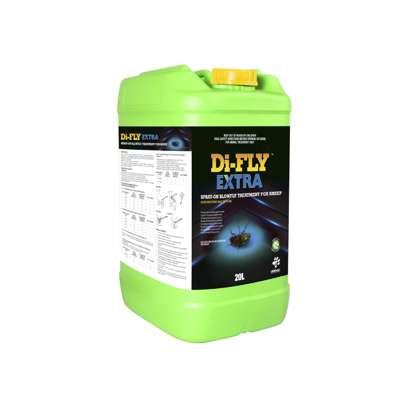 Buy ABBEY Di-FLY EXTRA Spray-On Blowfly Treatment – Hills Farm Supplies