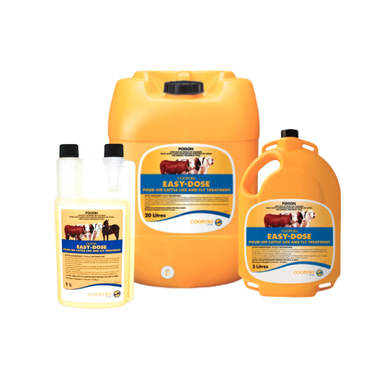 Buy Coopers Easy Dose® Pour-On for Cattle – Lice & Fly Control – Hills ...