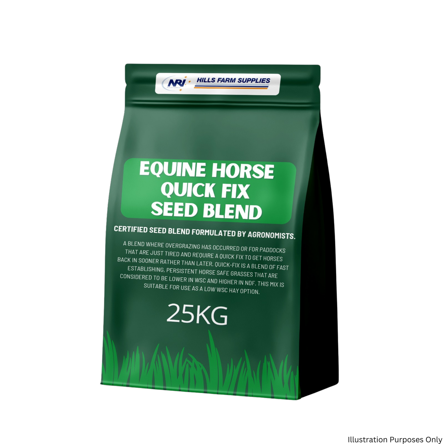 HFS Equine Horse Quick Fix Seed Blend – Hills Farm Supplies