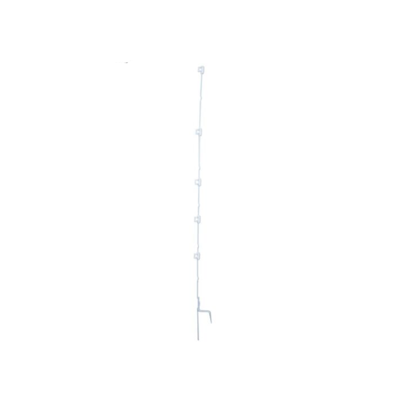 Gallagher 1500mm Steel Multiwire Treadin Post (with 5 insulators) 10 p ...