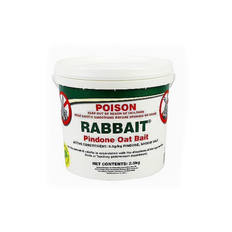 Buy RABBAIT® Pindone Oat Bait – Effective Rabbit Control – Hills Farm ...