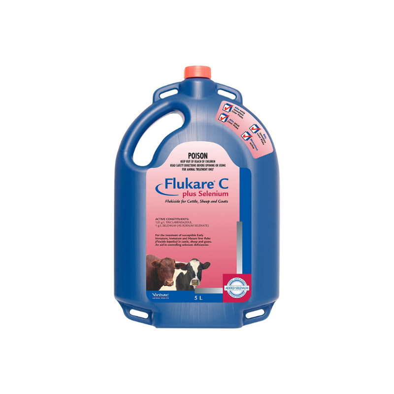 Buy FLUKARE® C PLUS SELENIUM Fluke Treatment – Liver Fluke Control for ...