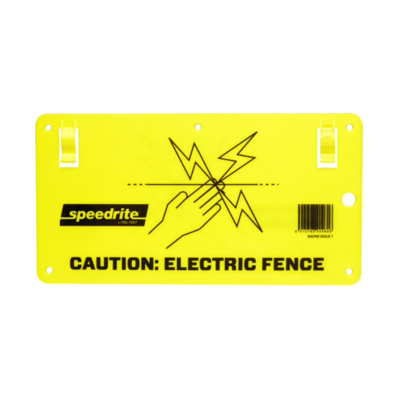 Gallagher Electric Fence Warning Sign – Hills Farm Supplies